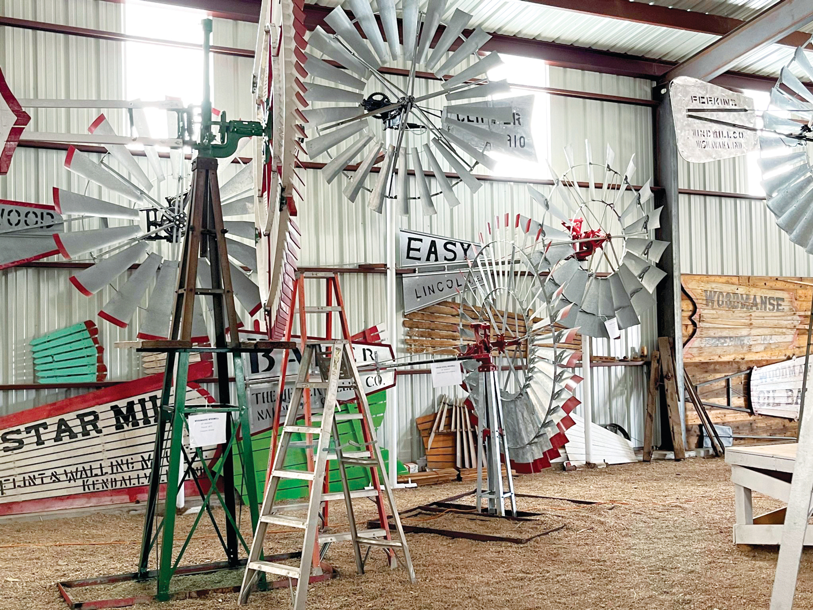 Oiling Antique Windmills - Farm Collector
